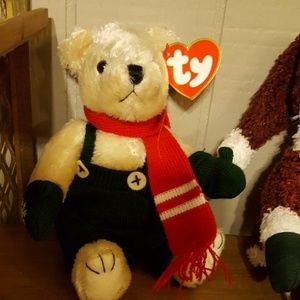 Ty | Holiday | 3 Ty Christmas Attic Treasures Santa Bears | Poshmark
